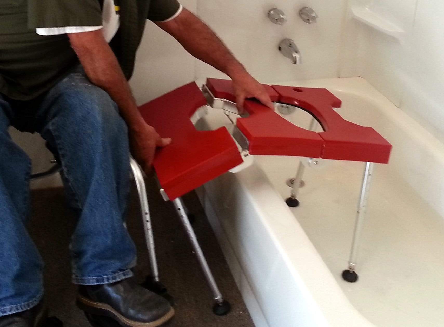 Portable Sport Tub Bench & Transfer - Go Mobility Solutions - Go ...